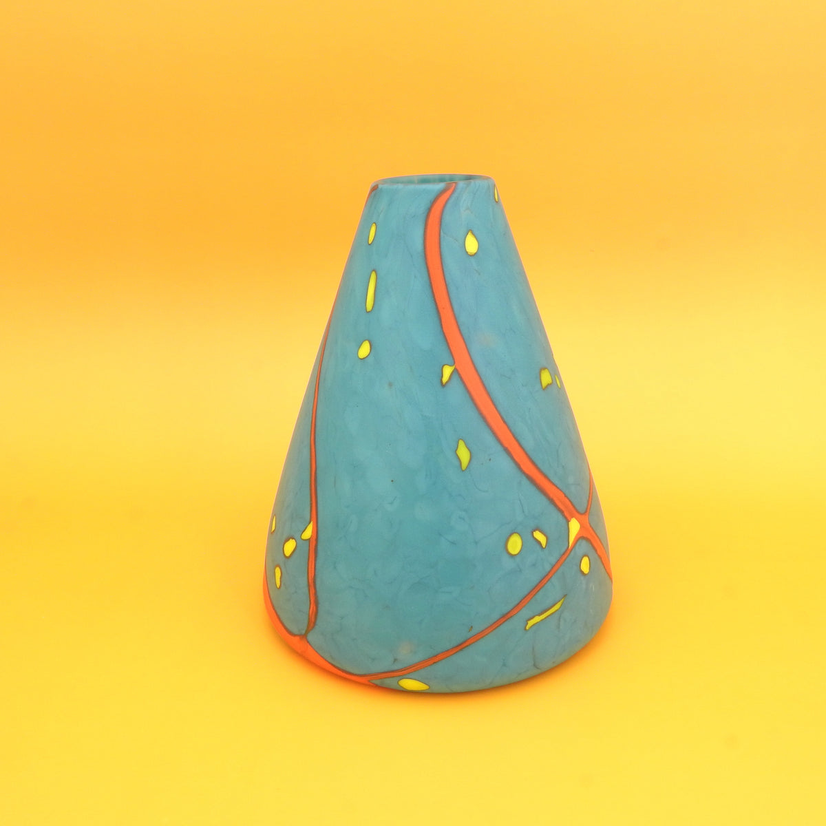Small Cone Shaped Glass Vase – Iriniri Designs